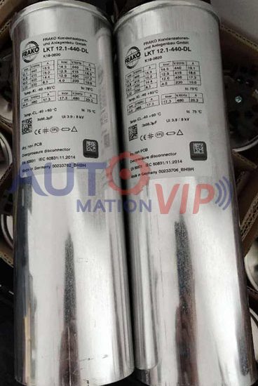 LKT 12.1-440-D52 K18-0152 LKT30-440-DP FRAKO Power Capacitors ...