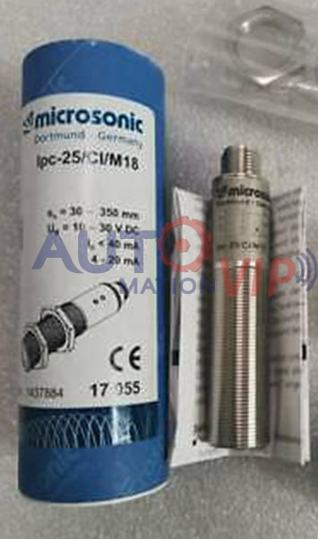 IPC-25/CU/М18 Microsonic Ultrasonic Sensor - Automation VIP