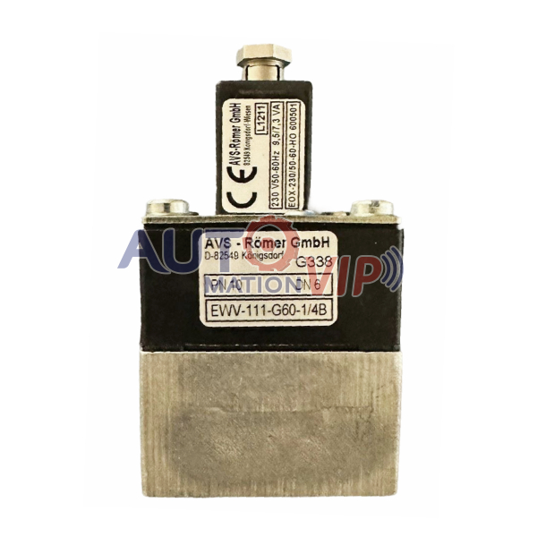 AVS Römer Solenoid Valve, EWV-111-G60-1/4B – Automation VIP